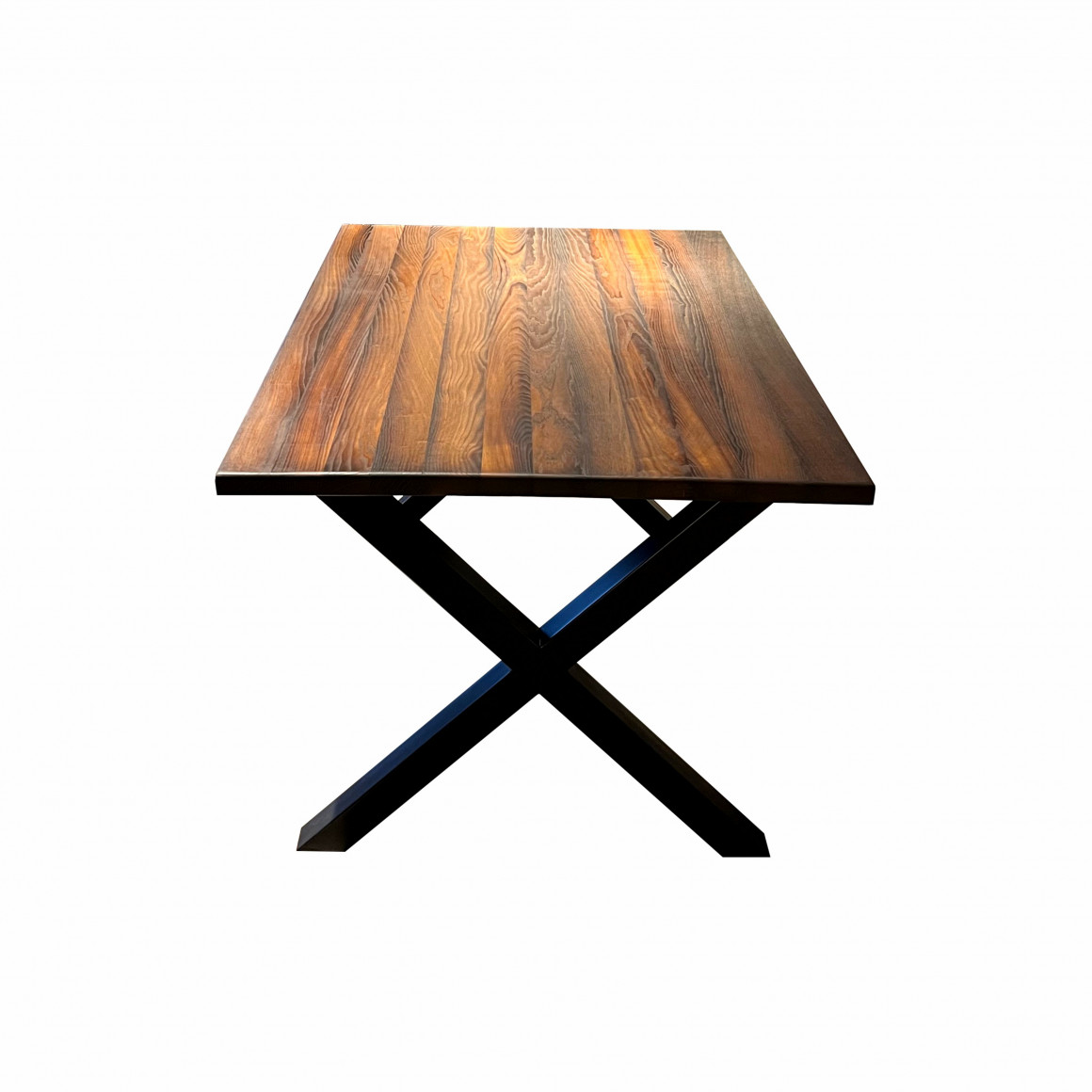 Qəhveyi rəngli taxta masa